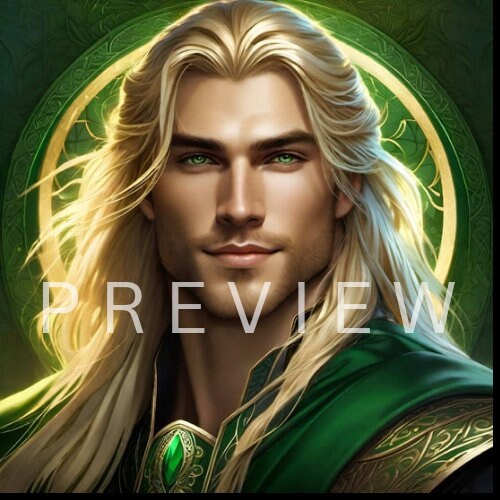 Digital Image of Norse God Freyr - Etsy