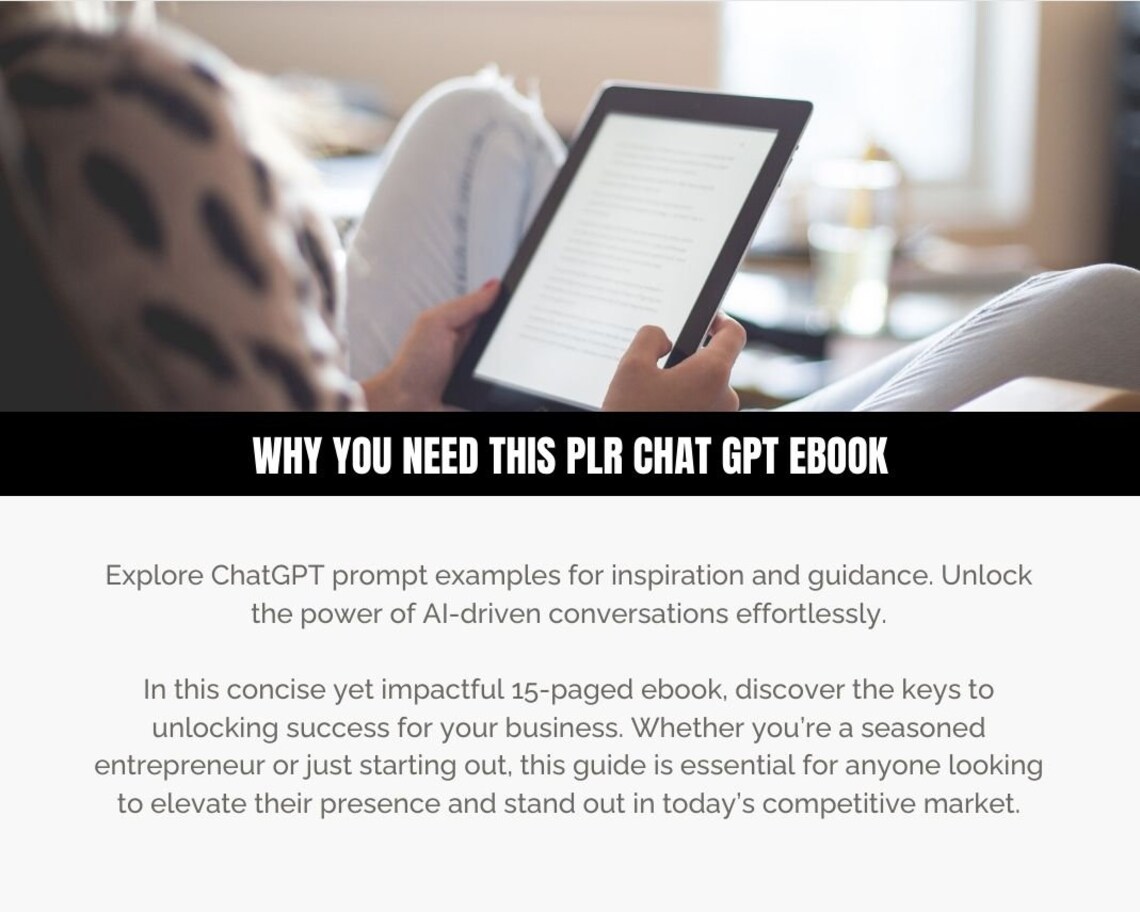 Chat GPT Prompt Examples 15 Pages of Content Free Canva Guide PLR ...