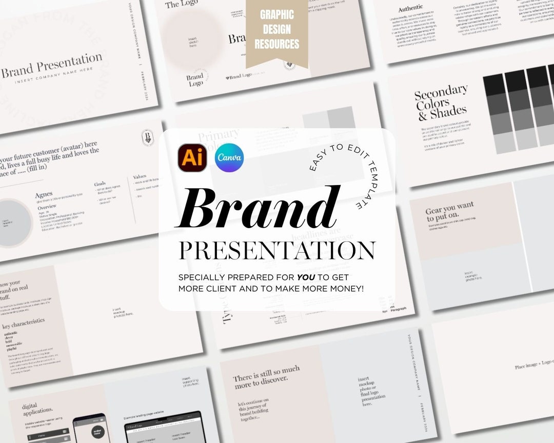 Brand Presentation - Logo Presentation - Branding Showcase Template ...