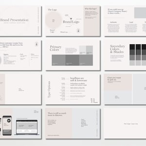 Brand Presentation - Logo Presentation - Branding Showcase Template ...