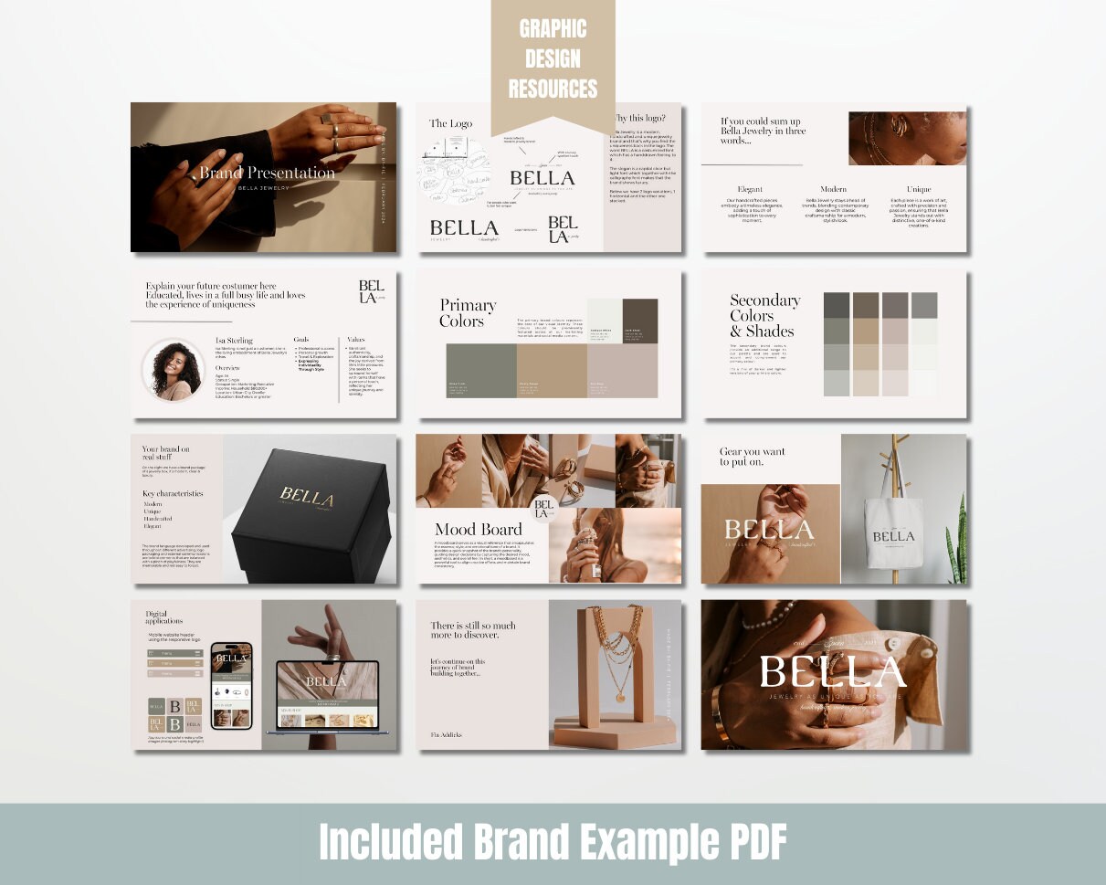 Brand Presentation Logo Presentation Branding Showcase Template ...