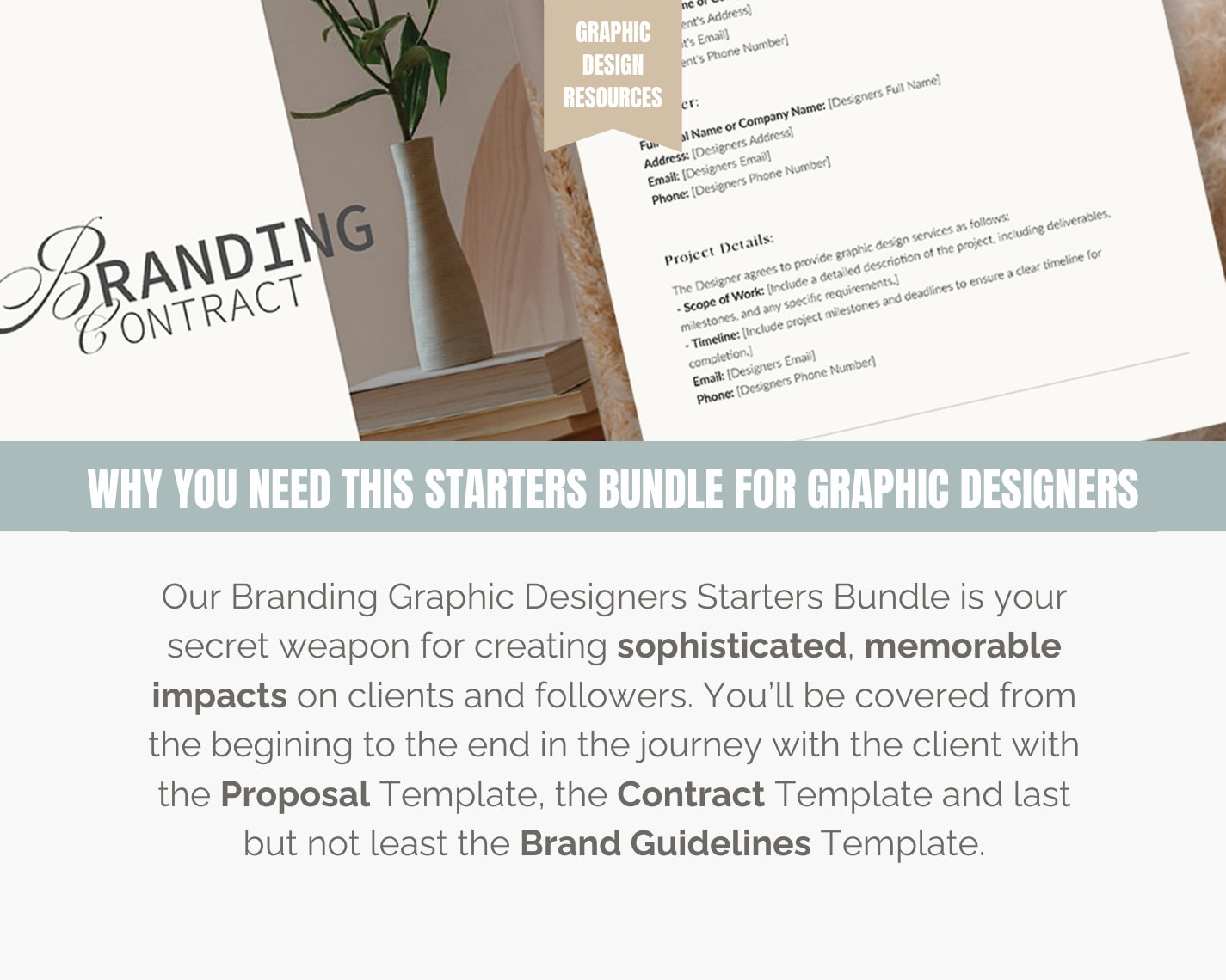 Graphic Designers Starters Bundle for Illustrator & Canva! | Brand ...