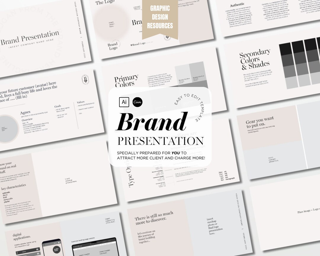 Brand Presentation Logo Presentation Branding Showcase Template ...