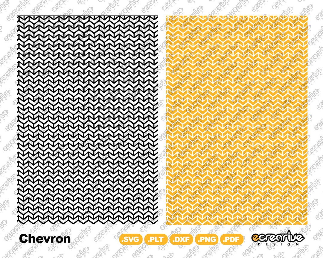 CHEVRON Vector Laser Stippling Pattern Template SVG PLT - Etsy