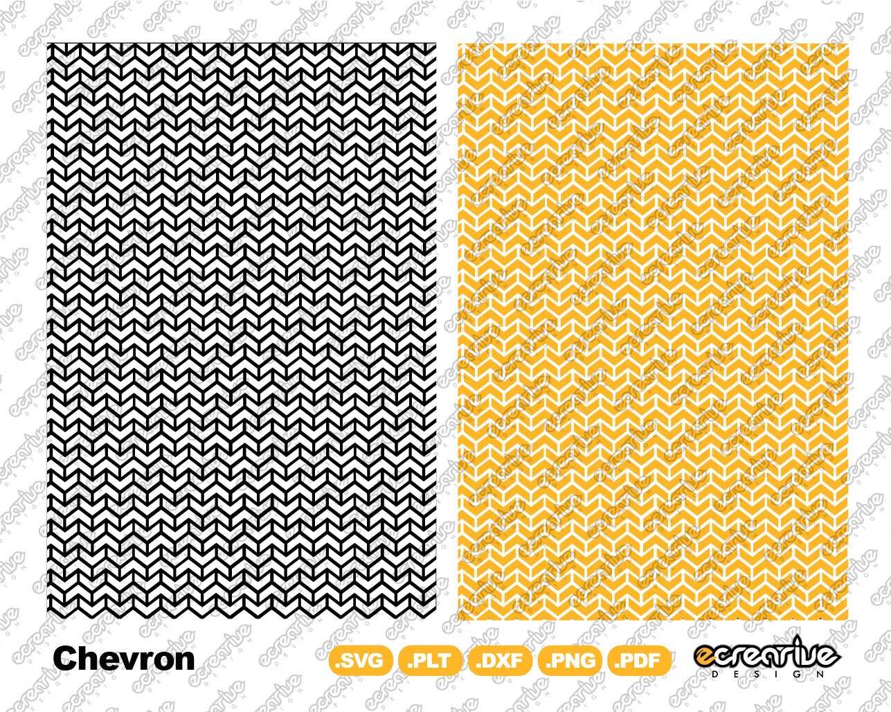 CHEVRON Vector Laser Stippling Pattern Template SVG PLT - Etsy