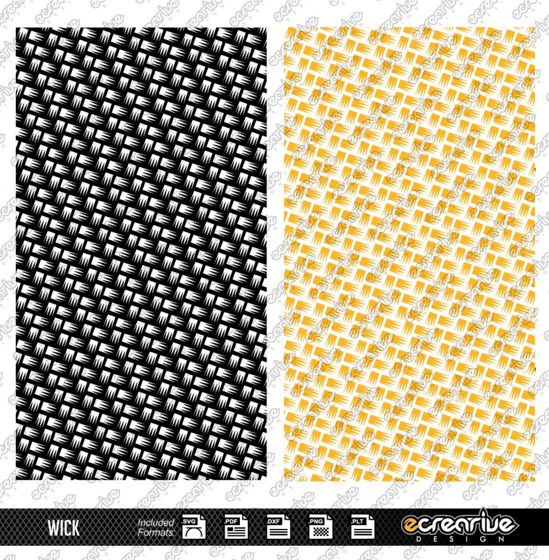 WICK Vector Laser Stippling Pattern Template SVG PLT - Etsy