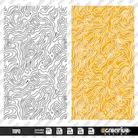 Never Stop Exploring Map Pattern SVG, Topographic Map Patterns ...