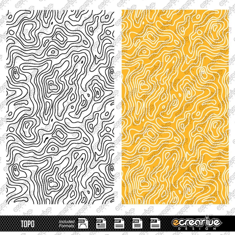 Laser Topo Svg - Etsy