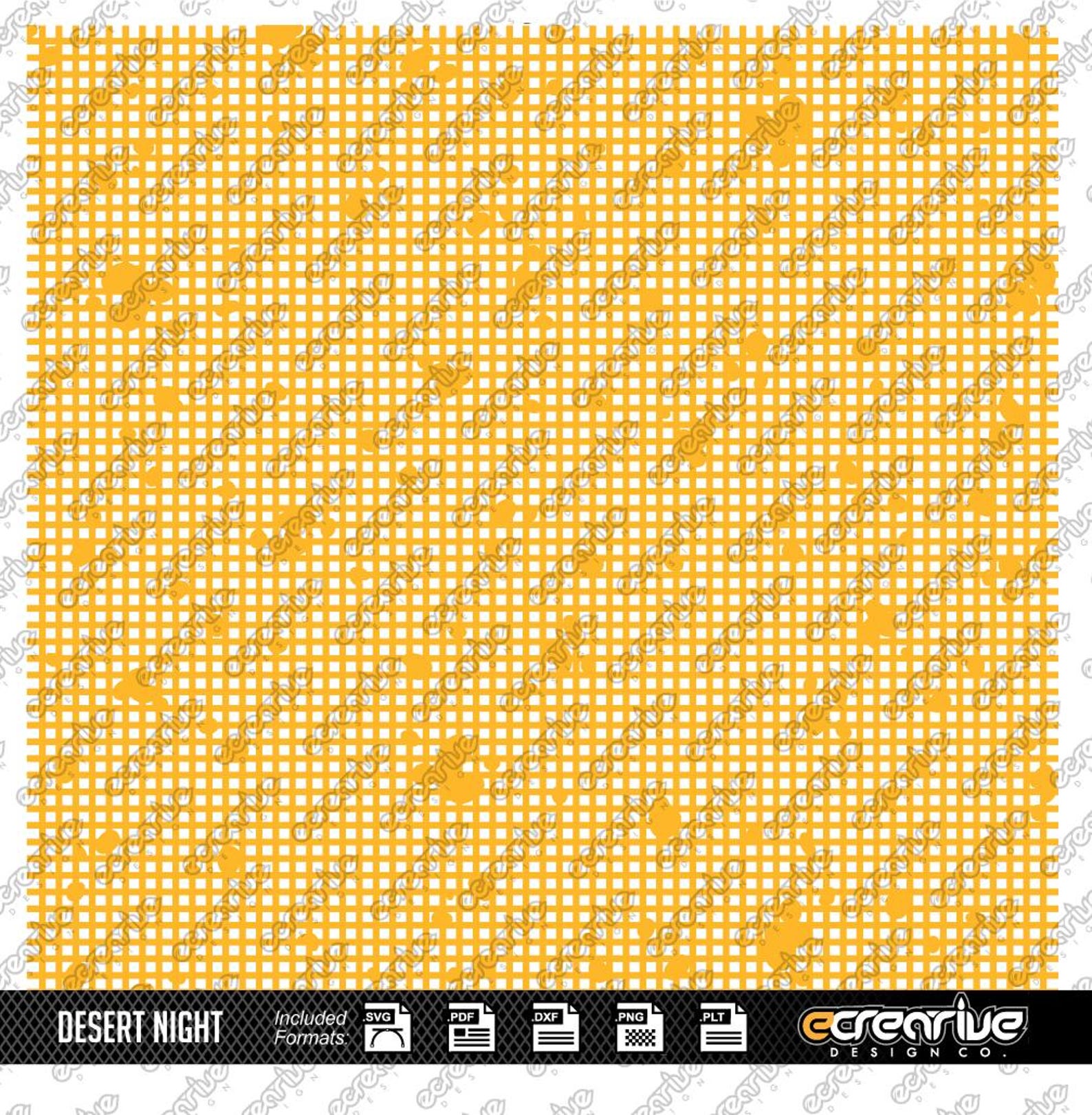 Desert Night Camo DNC Cerakote Stencil Digital Template SVG DXF - Etsy
