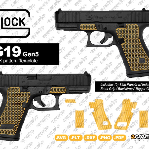 Glock Laser Template - Etsy