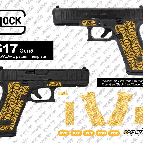 Glock 17 Template - Etsy