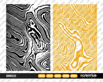 TOPO Vector Laser Stippling Pattern Template SVG PLT - Etsy