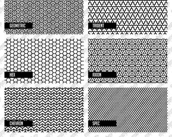 Laser Stippling Pattern Template Set V2 SVG - Etsy