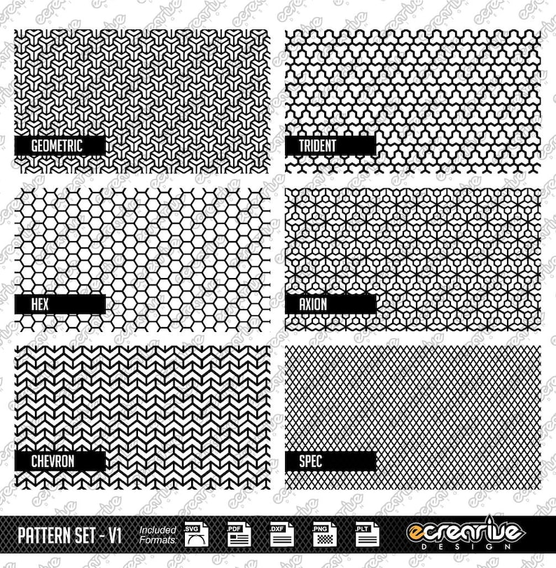 Laser Stippling Pattern Template Set V1 SVG - Etsy UK
