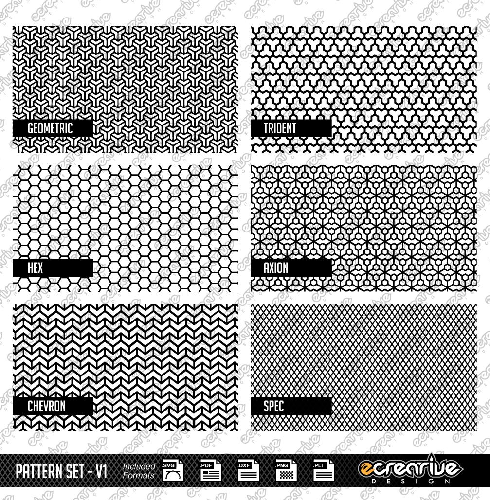 Laser Stippling Pattern Template Set V1 SVG - Etsy