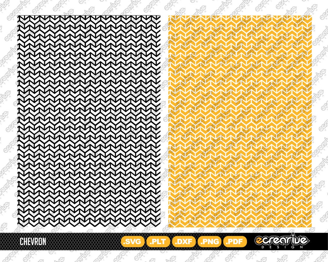 CHEVRON Vector Laser Stippling Pattern Template SVG PLT - Etsy