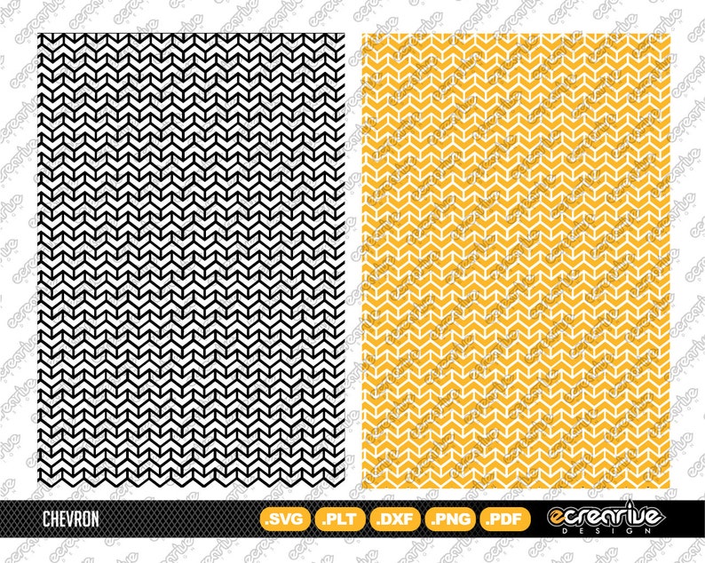 CHEVRON Vector Laser Stippling Pattern Template SVG PLT - Etsy