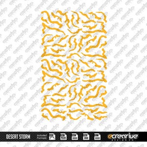 Desert Storm DCU Camo Cerakote Stencil Digital Template SVG DXF - Etsy