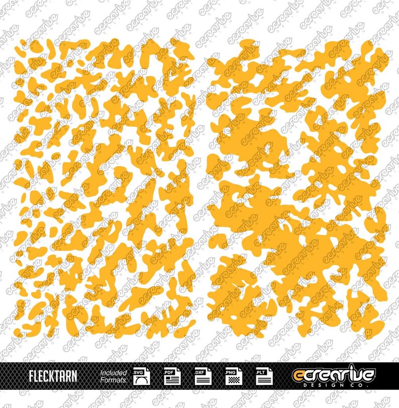 FLECKTARN Camo Cerakote Stencil Digital Template SVG DXF - Etsy