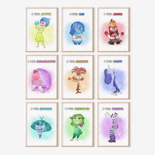 Inside Out 2 Affirmations - Etsy