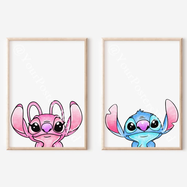 Stitch Poster - Etsy