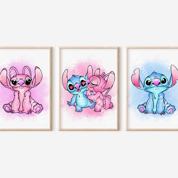Stitch Poster - Etsy