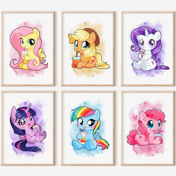 My Little Pony Posters - Etsy