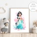 Princesses Set of 6 Posters | Printable Wall Art Decor | Girl Room ...