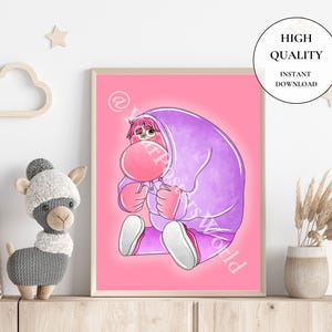 Inside Out 2 Characters, Nursery Room Printable Decor, Digital Posters ...