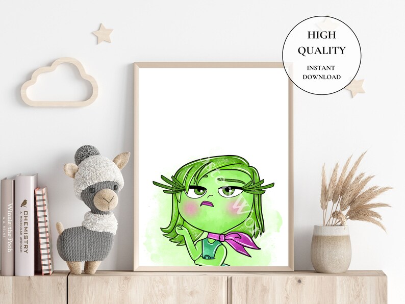 Inside Out 2 Characters - Nursery Room Printable Art Decor - Digital ...