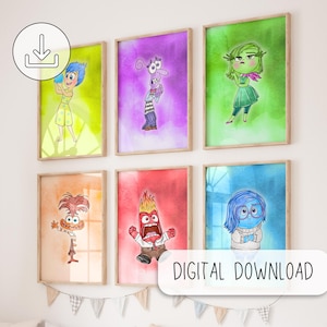 Inside Out Emotions Poster, Classroom Emotions Signs, Inside Out ...