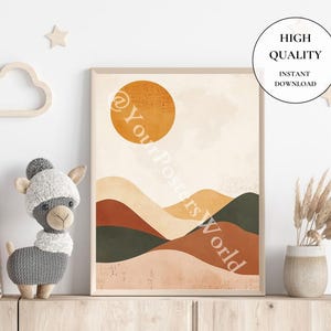 6 Boho Posters Set - Boho Wall Collage Bundle - Digital Download ...