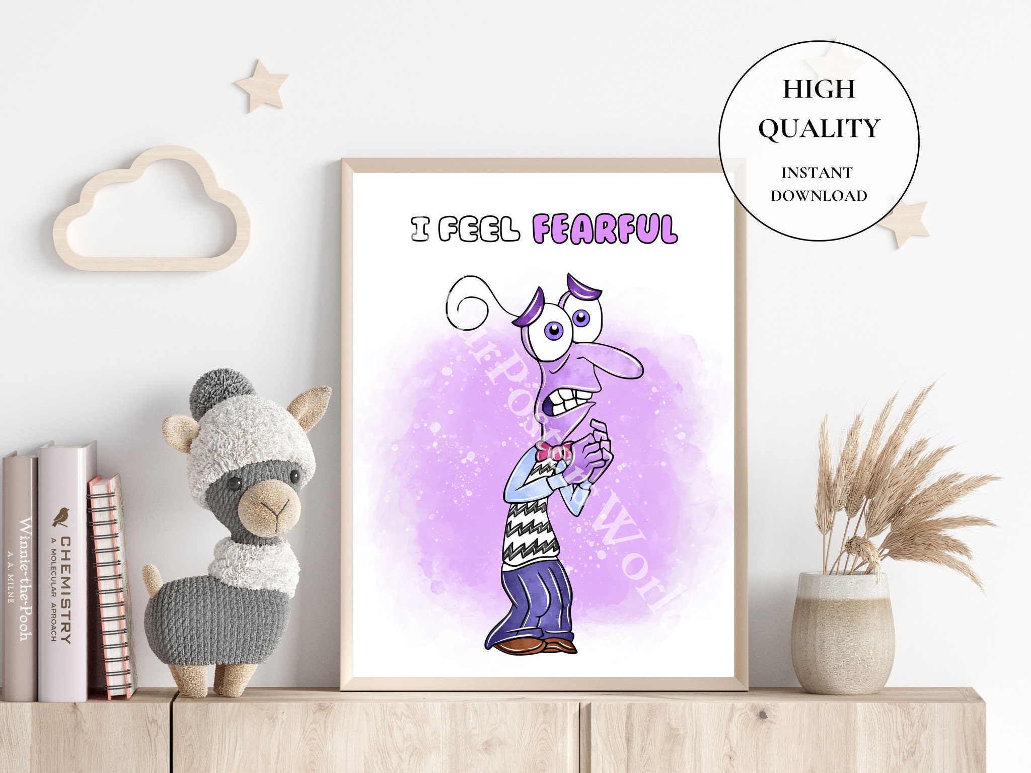 Inside Out Characters - Nursery Room Printable Art Decor - Digital ...