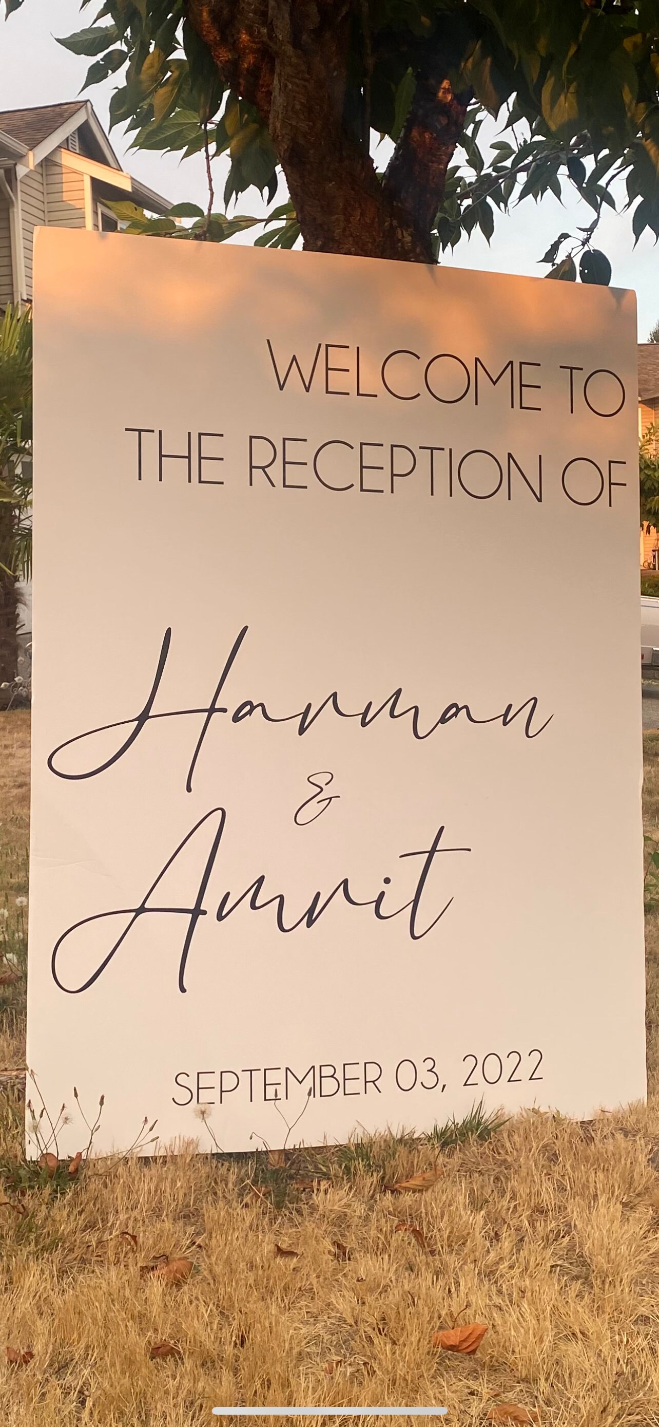 Welcome Reception Sign Welcome Wedding Foam Board Sign - Etsy