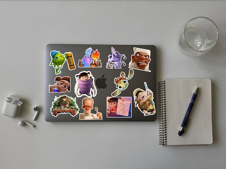 Disney Printable Stickers Png, 118 Disney Cartoon Sticker Png, Print ...