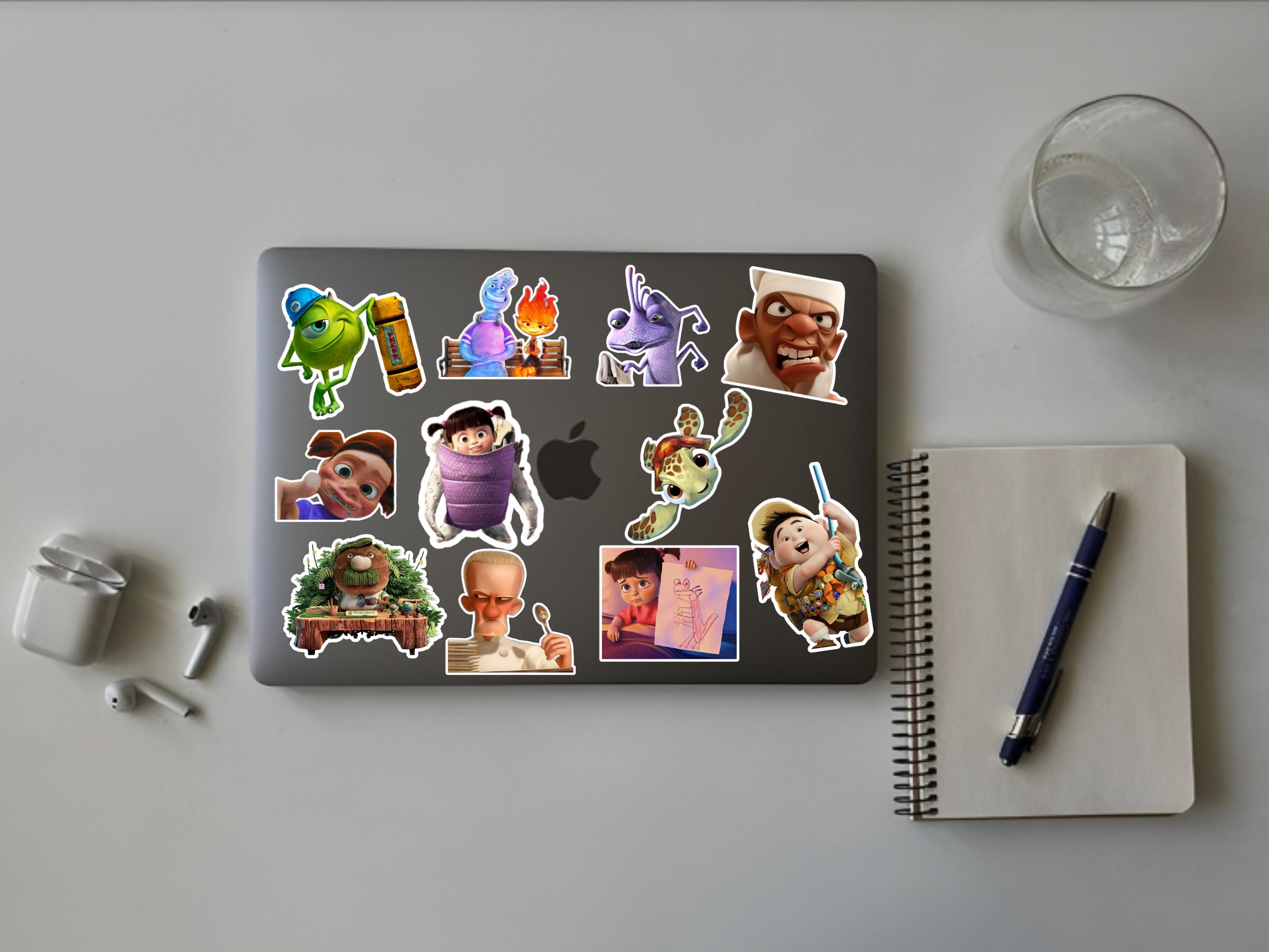 Disney Printable Stickers Png, 118 Disney Cartoon Sticker Png, Print ...