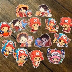 Custom OP Chibi Character Sticker Set 2” - Etsy
