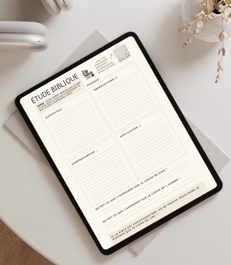 Printable Bible Study Guide - Etsy