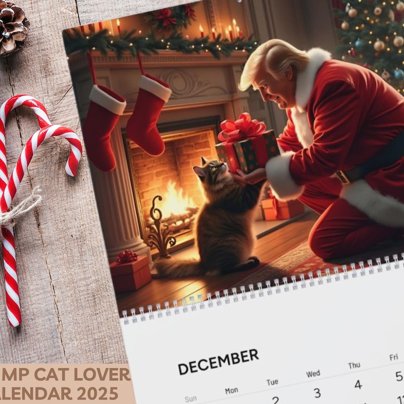 Trump 2025 Wall Calendar - Etsy