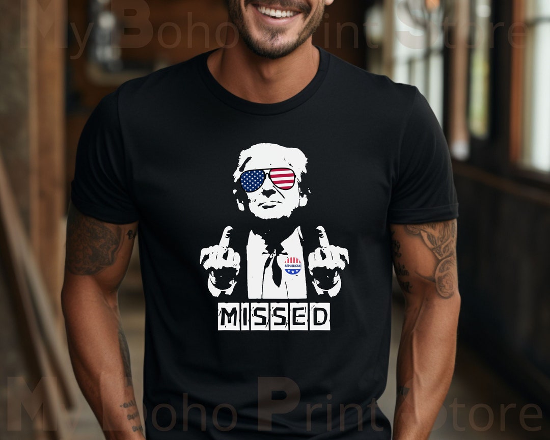 You Missed Republican Trump Election Shirt, Trump for President ...