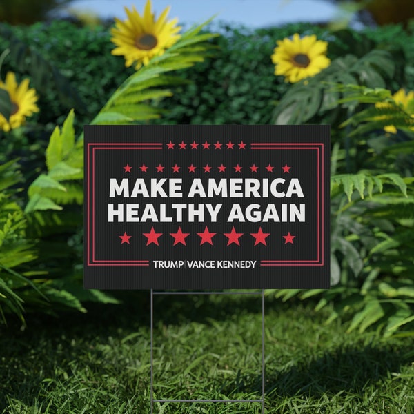 Maga Maha Yard Sign - Etsy