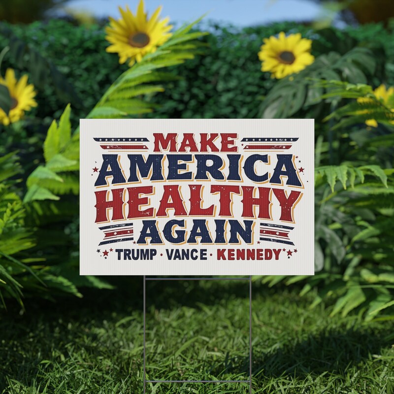 Trump Vance Kennedy Yard Signs - Etsy