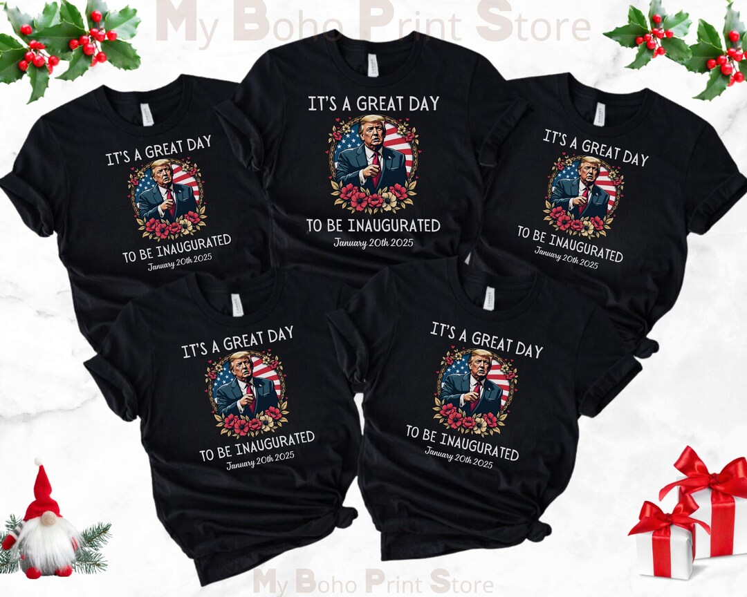 Matching Donald Trump Inauguration Shirts, MAGA Family Inauguration ...