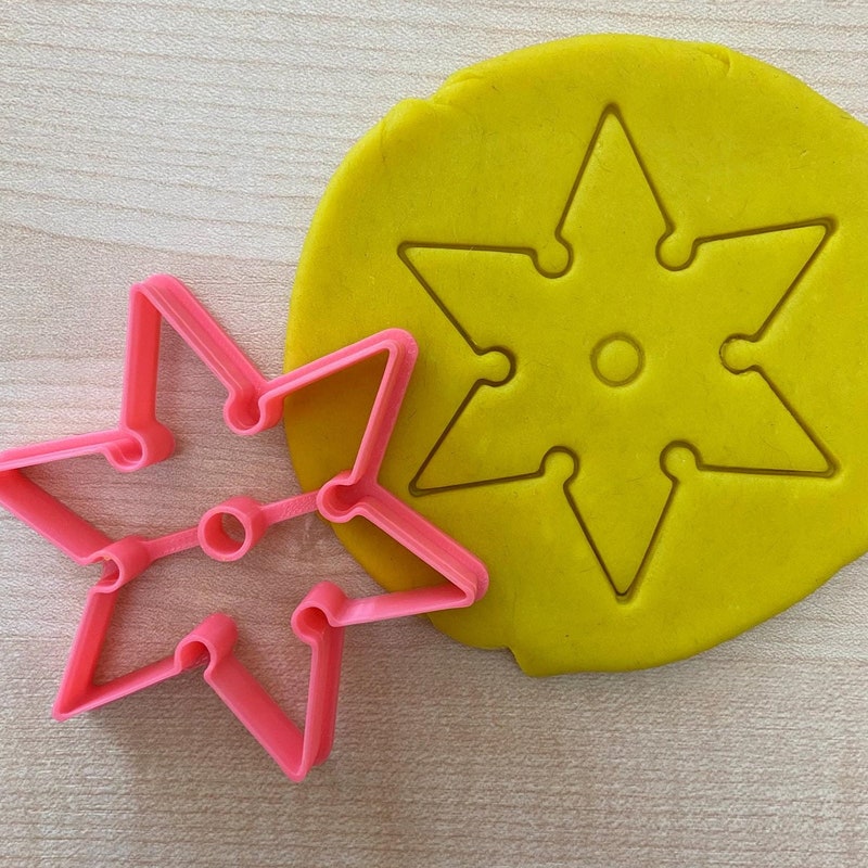 Ninja Star Cookies - Etsy