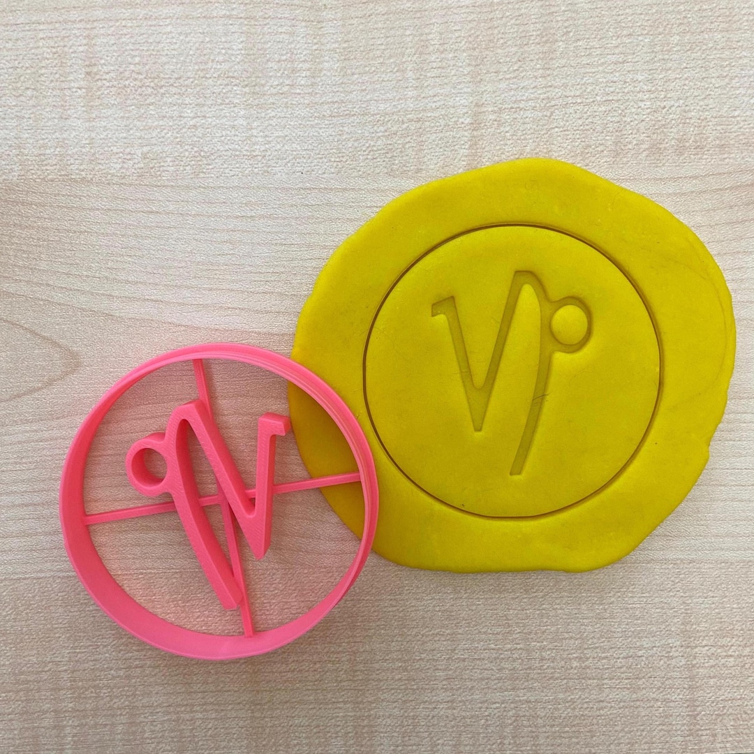 Capricorn Zodiac Sign Cookie Cutter, Horoscope Star Sign Fondant Stamp ...