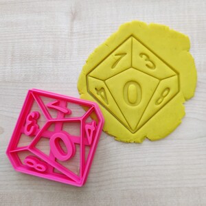 Dice Set of RPG Dnd & Dungeons and Dragons Cookie Cutter Set - Etsy