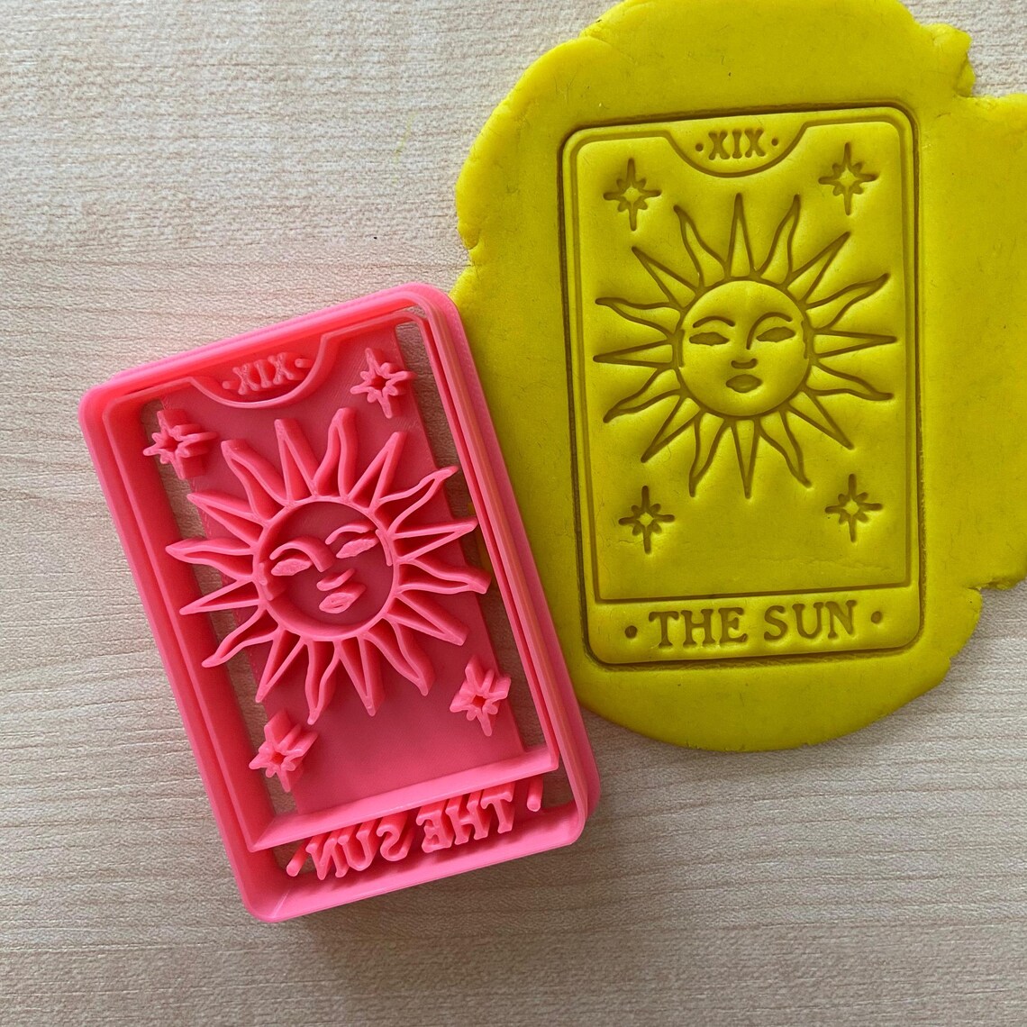 Tarot Cards Cookie Cutter Set- the Sun and the Moon - Etsy