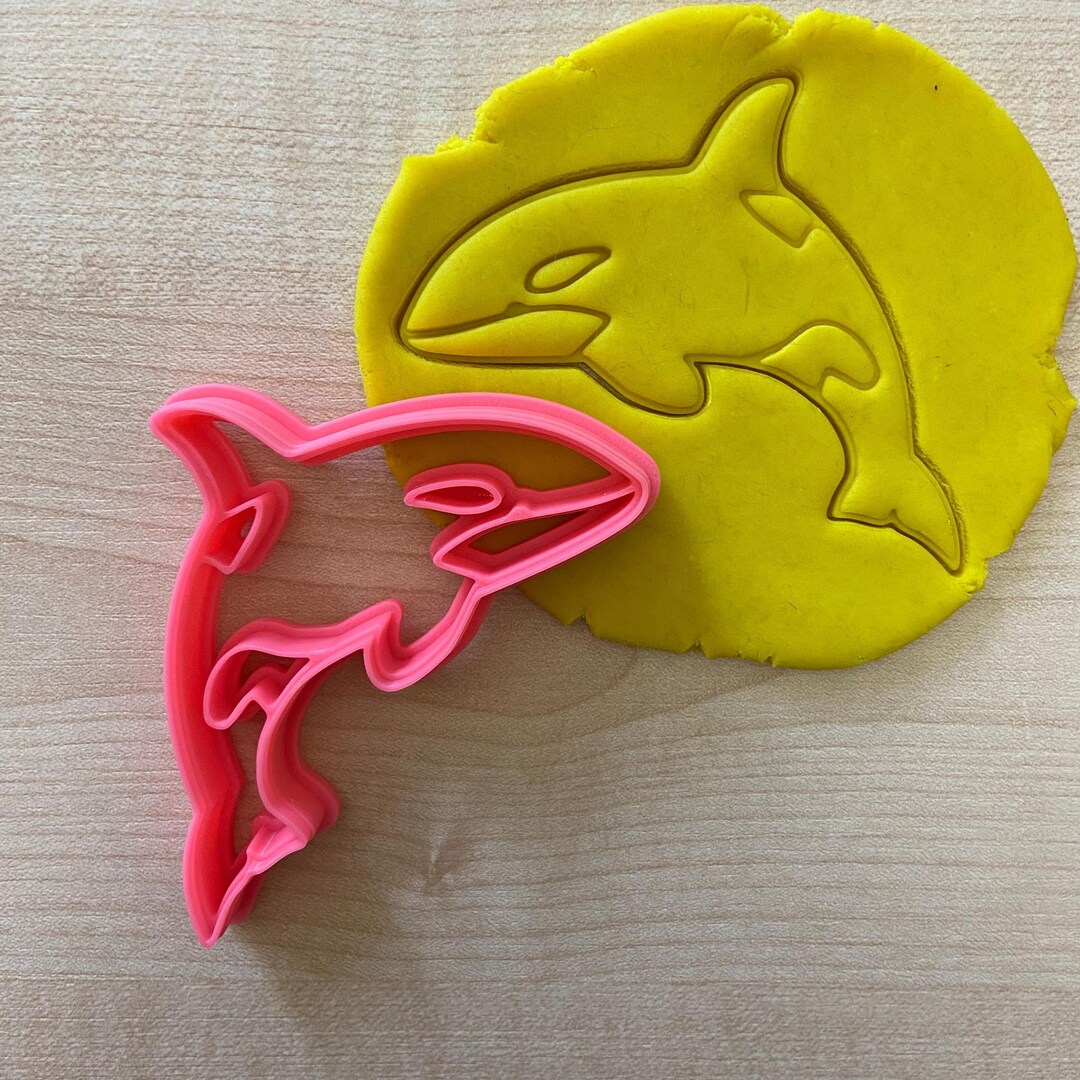 Orca Cookie Cutter, Killer Whale Biscuit Stamp, Sea Animal Creature ...