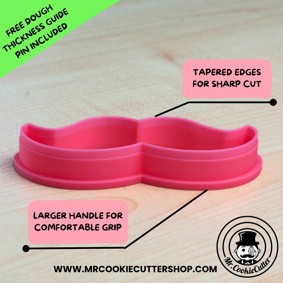 Fingers Crossed Hand Pose Cookie Cutter, Luck Sign Cookie Cutter, Good ...