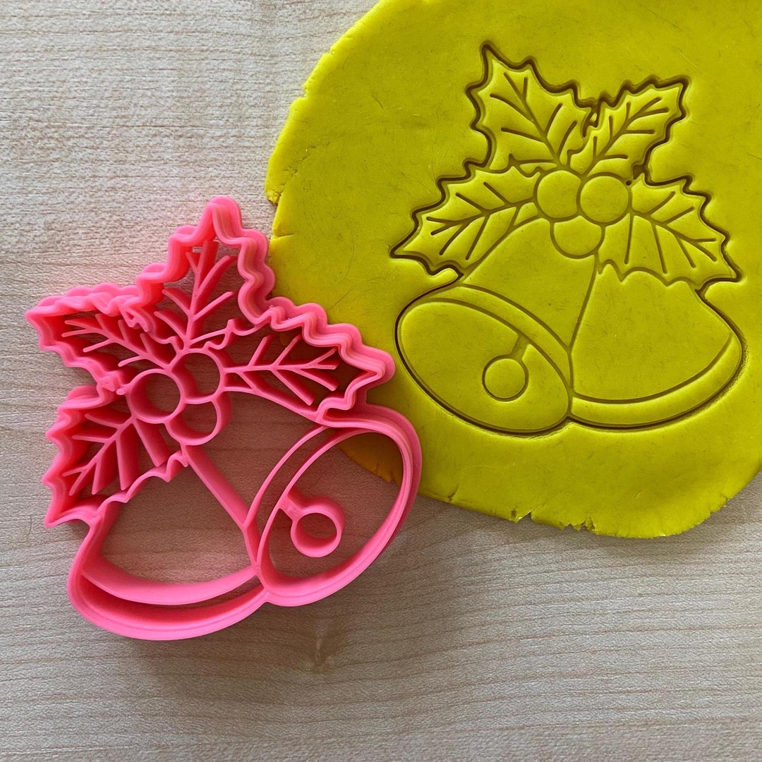 Christmas Bells Cookie Cutter, Jingle Bell Pastry Fondant Cutter ...
